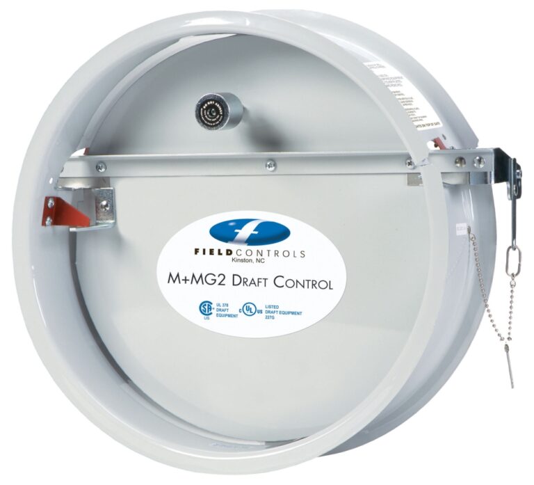 Field Controls 14M+MG2 14" Draft Regulator For Oil, Gas, Wood, & Coal